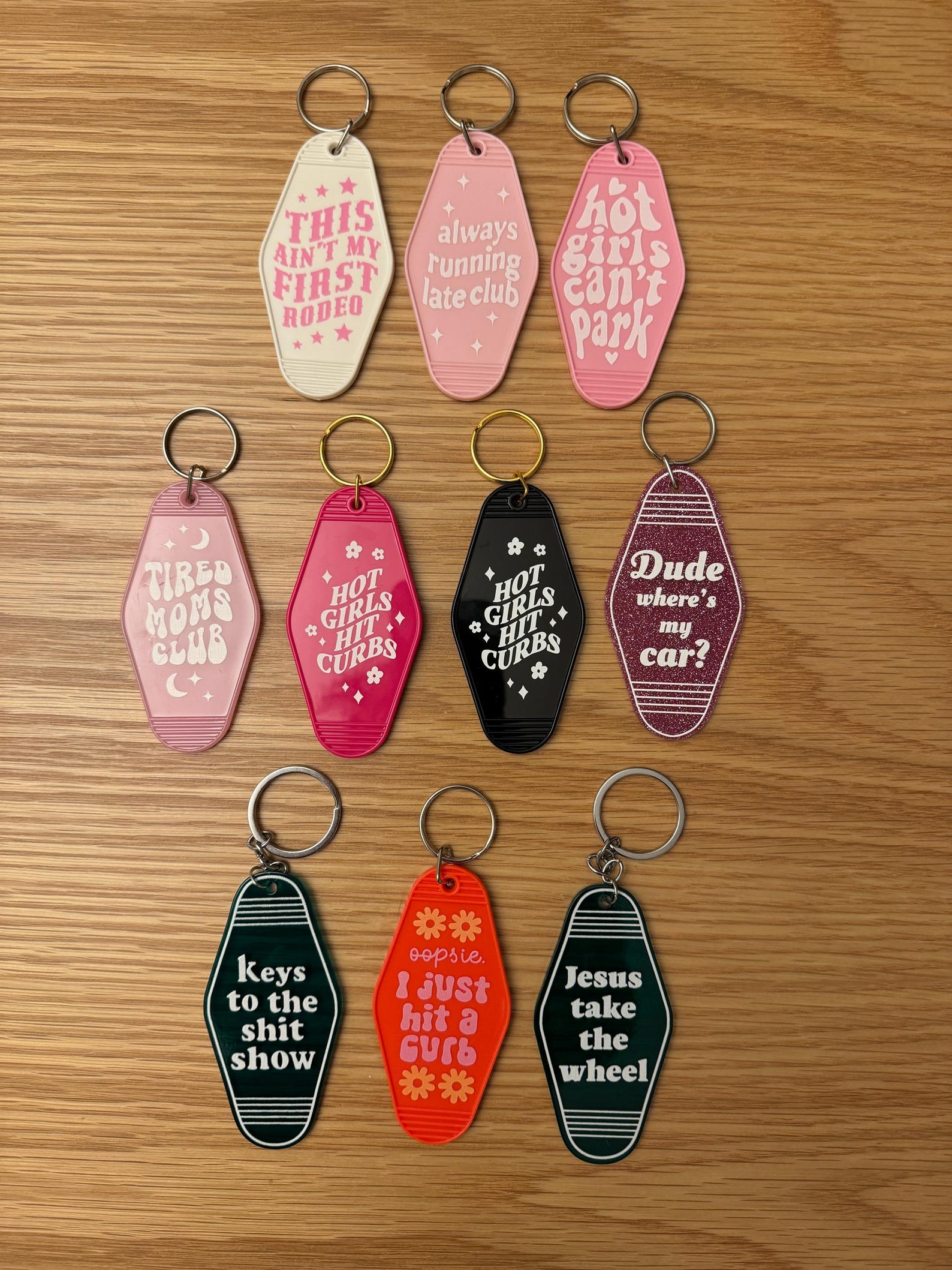 Motel Key Tag Motel Keychain - Etsy