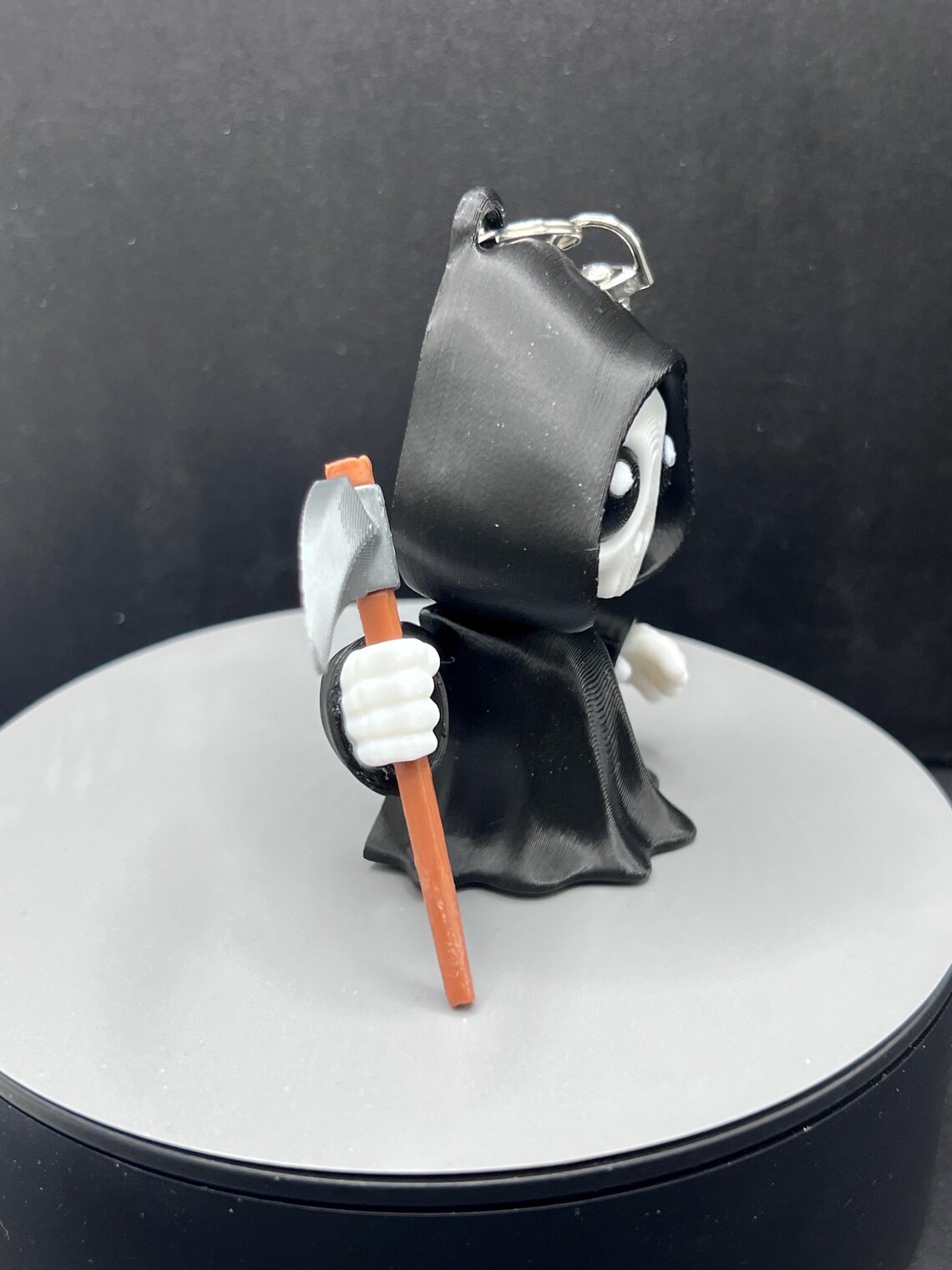 Flexy Chibi Grim Reaper Keychain - 3D Printed Articulated Reaper by ...