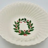 Vintage Farberware White Christmas Vegetable Bowl 9 by Katherine ...