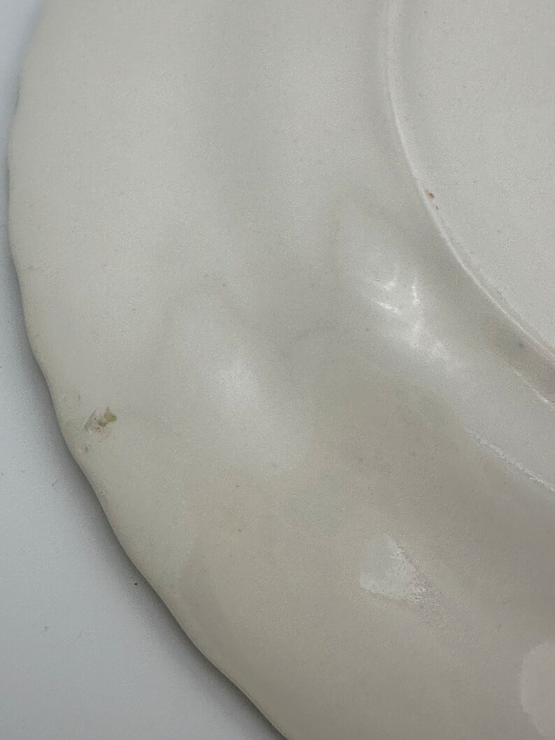 Scio Pottery Holly Pattern Dinner Plate 10 1/8”, MCM Holly With Berries ...