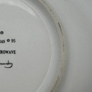 Vintage Farberware White Christmas Vegetable Bowl 9” by Katherine ...