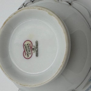 Vintage Valmont China Royal Wheat Pattern Sugar Bowl With Lid and ...