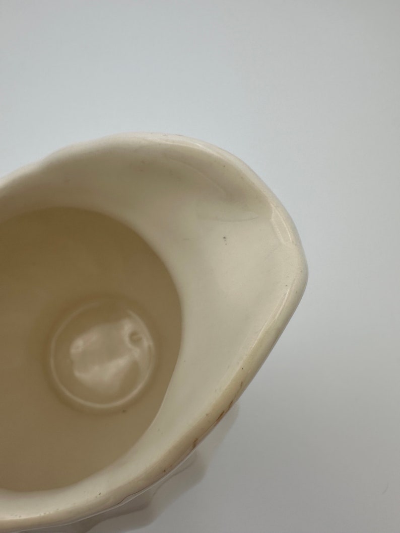 Scio Pottery Holly Pattern Creamer 4 5/8”, MCM Christmas China Holly ...