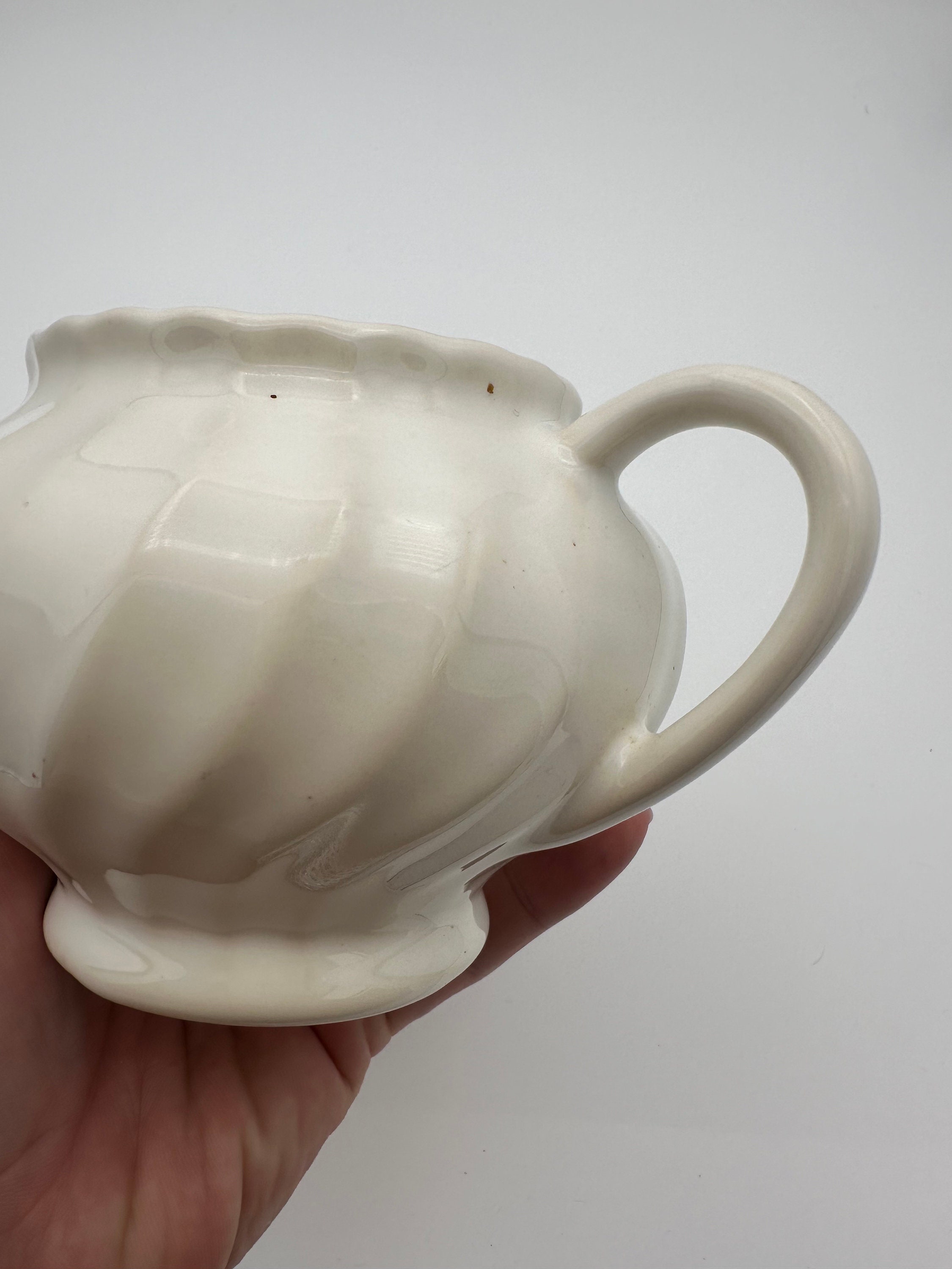 Scio Pottery Holly Pattern Sugar Bowl Without Lid 4, MCM Christmas ...