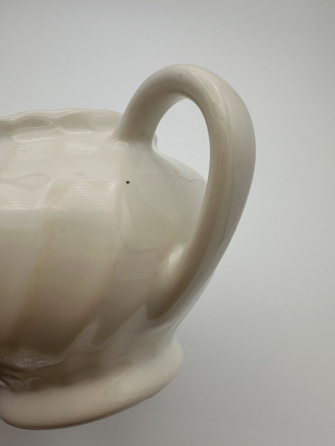 Scio Pottery Holly Pattern Sugar Bowl Without Lid 4, MCM Christmas ...