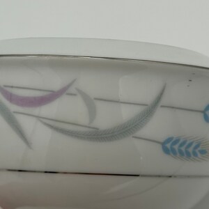 Vintage Valmont China Royal Wheat Pattern Sugar Bowl With Lid and ...