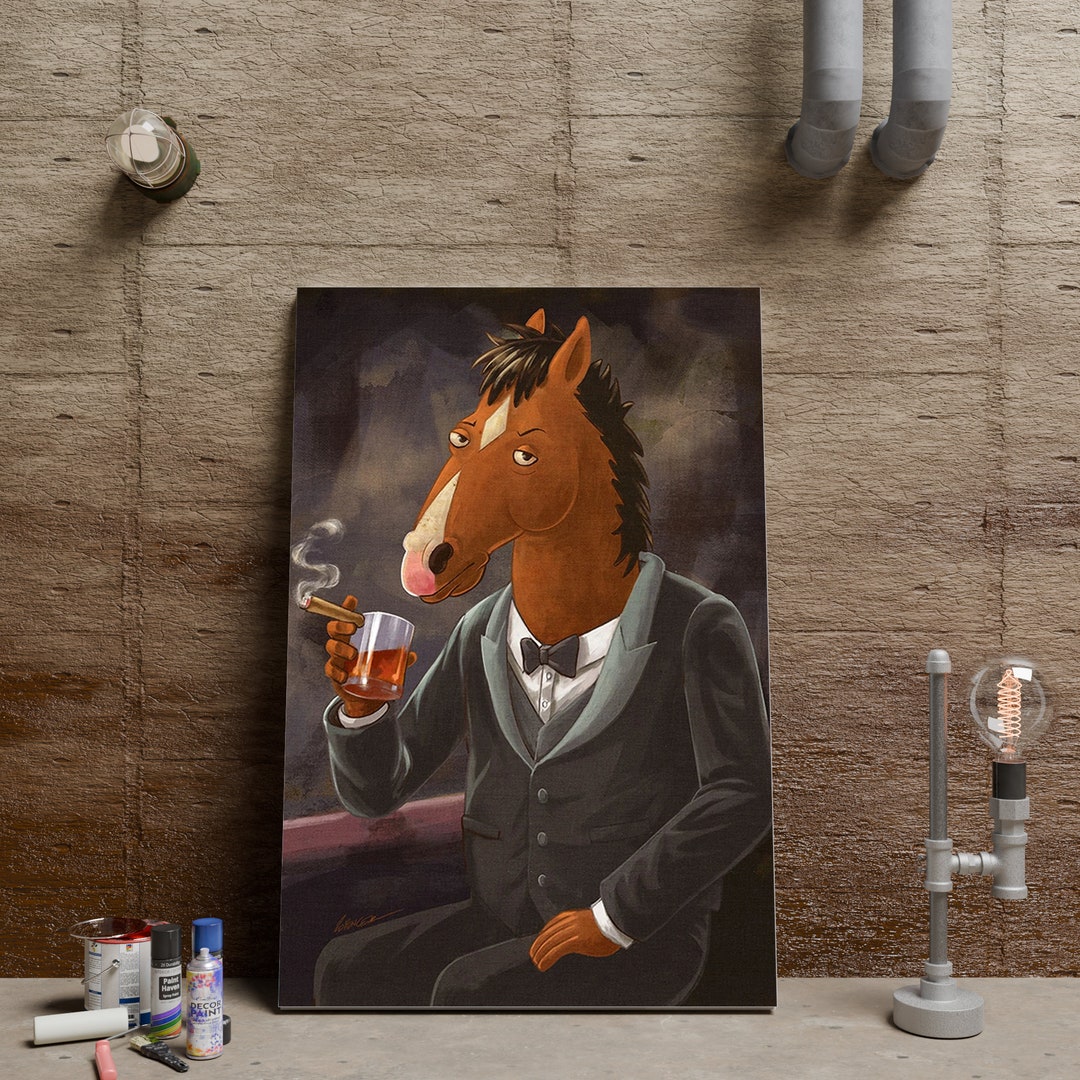 Bojack Horseman Poster, Tv Series Print, Tv Show Wall Art, Rolled ...
