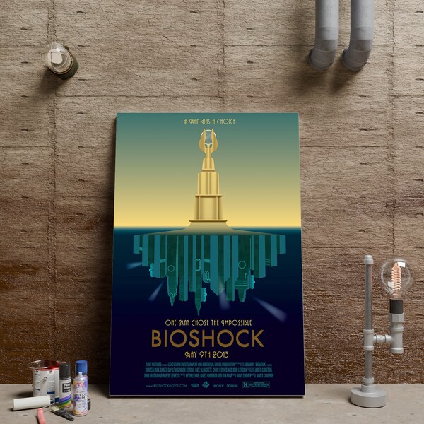 Bioshock Poster - Etsy UK