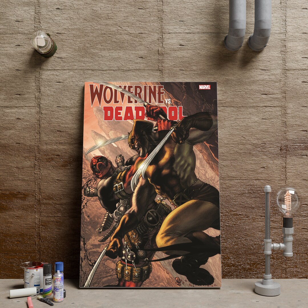 Deadpool and Wolverine Poster, Film Wall Art, Hugh Jackman Poster, Wall ...