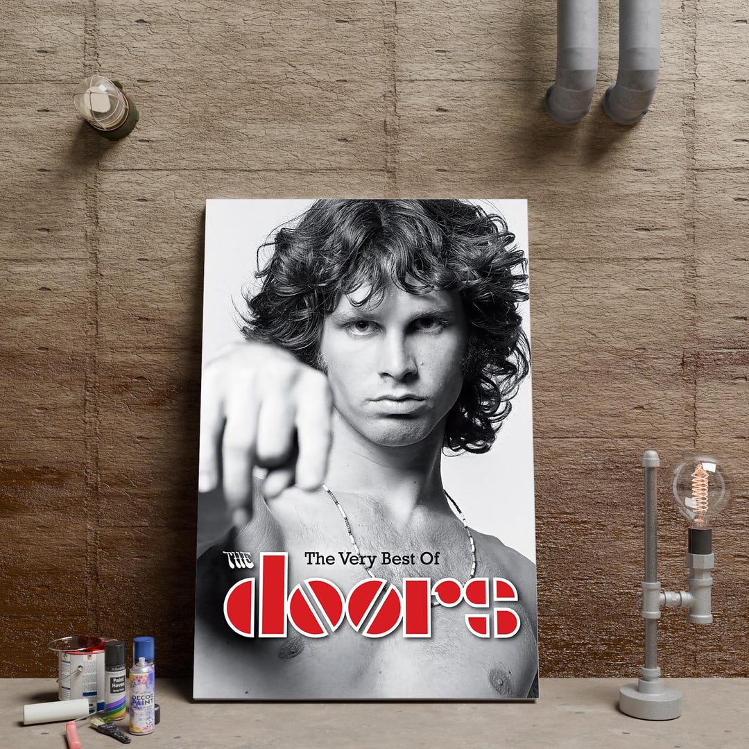 The Doors Poster, Jim Morrison Wall Art, Wall Decor, Room Decor, Rolled ...