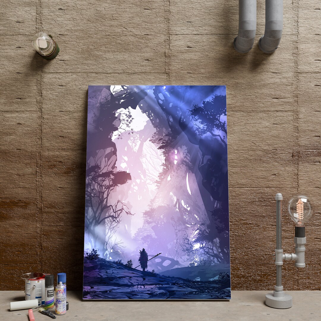 Sekiro Poster, Shadows Die Twice Wall Art, Premium Canvas Print, Room ...