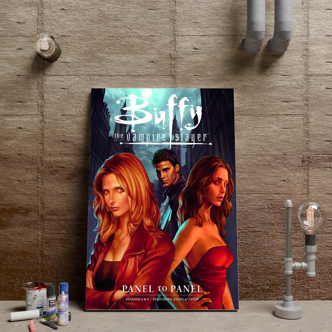 Buffy the Vampire Slayer Poster, Buffy Summers Wall Art, Premium Canvas ...
