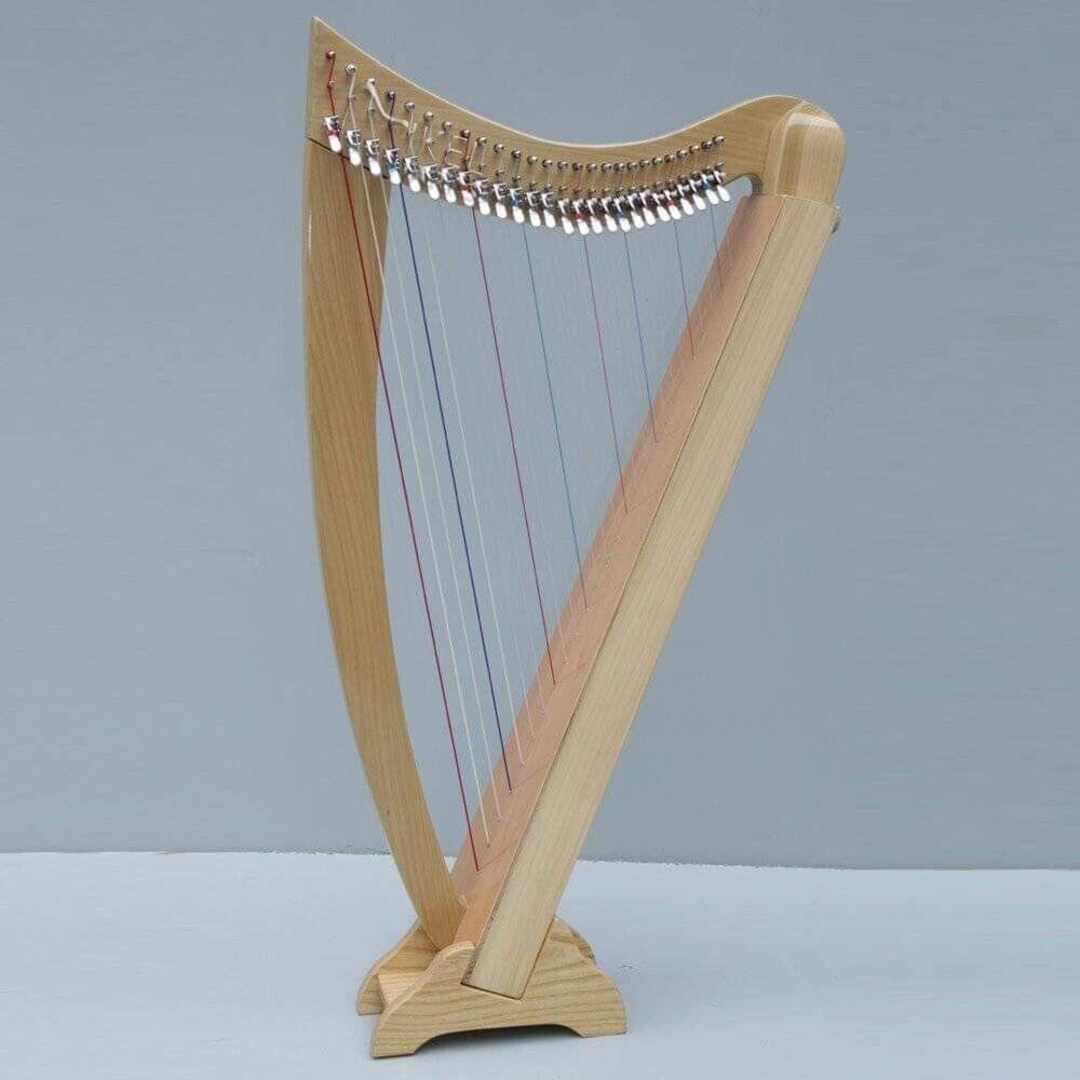 Superb Quality Lilly Lap Harp in Hard Maple With 26 Strings. With Extra ...