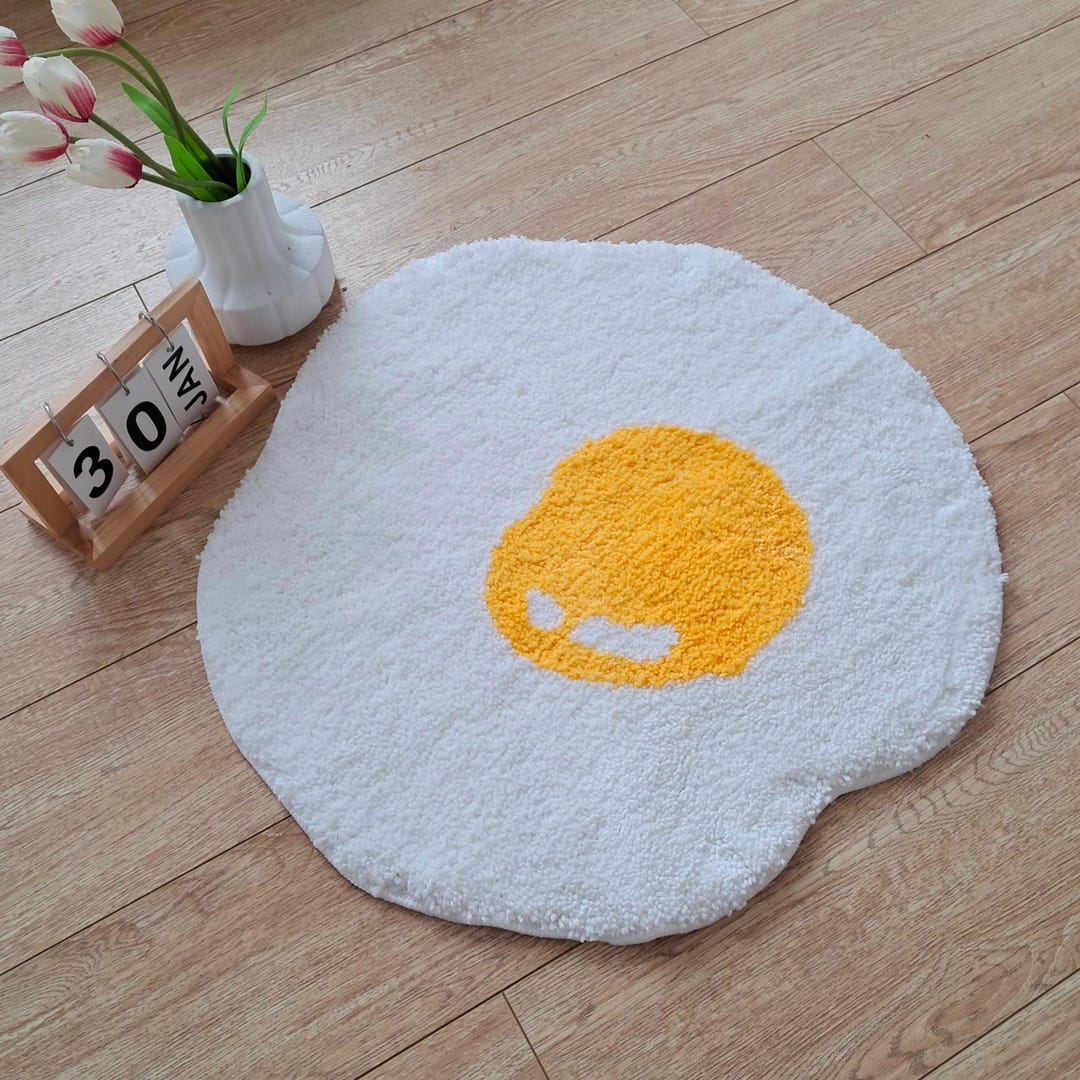 Sun Egg Rug Carpet/ Implanted Rug Home Decor Bedroom Living Room/ BFF ...