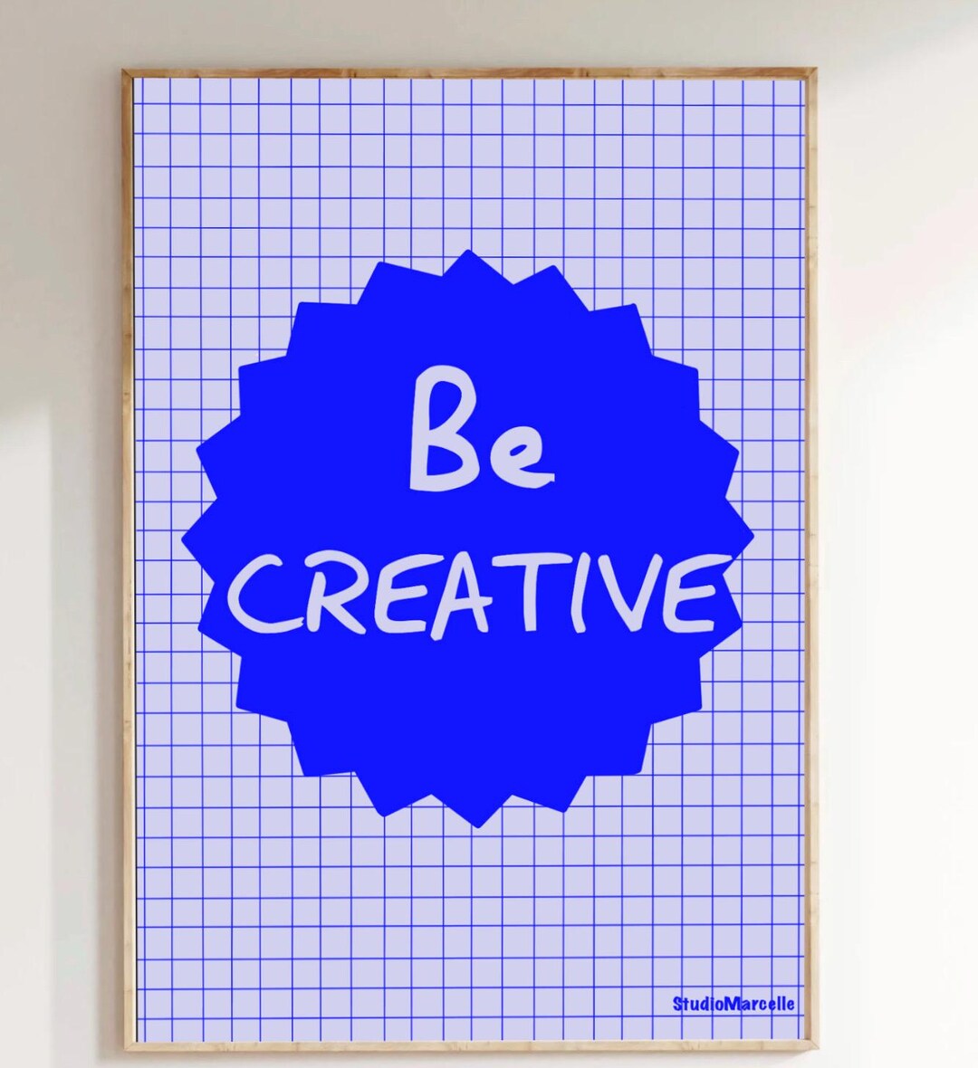 Be Creative Poster - Wall Decor, Print - Etsy