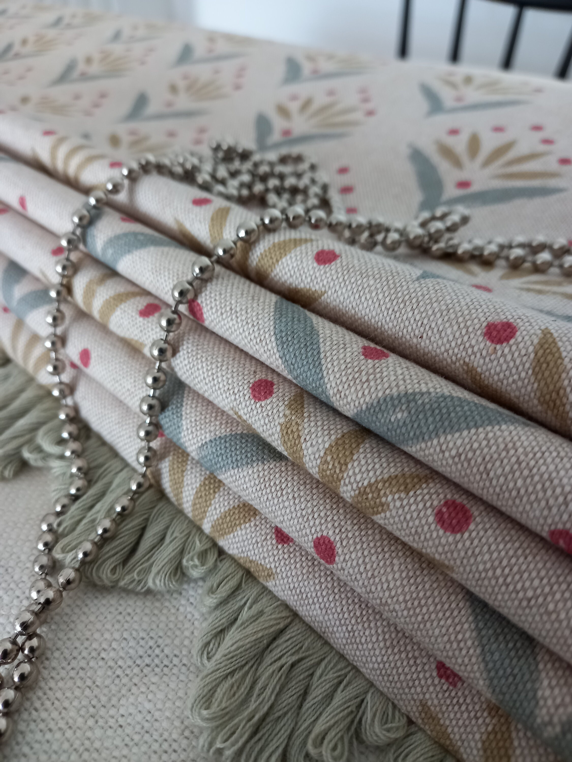 ROMAN BLIND Made to Measure. Custom Handmade and Fully Interlined With ...