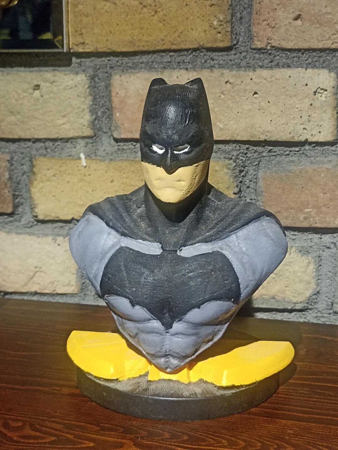 Batman,batman Statue ,handmade Batman Wood Sculpture,batman Figurine ...