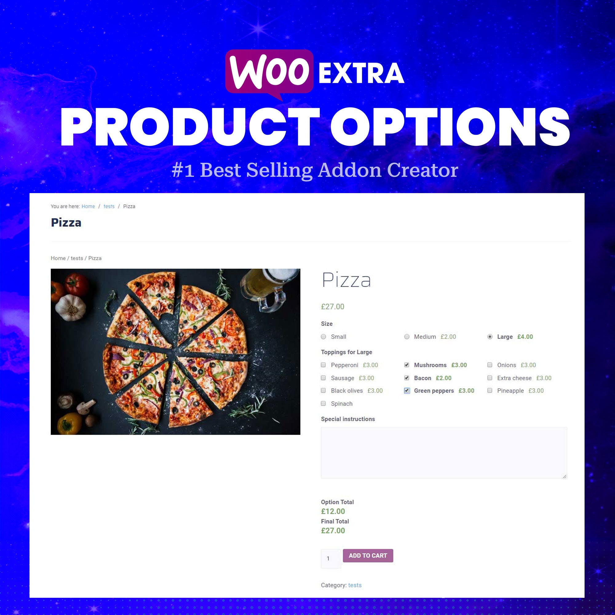 Extra Product Options & Add-ons for Woocommerce - Etsy