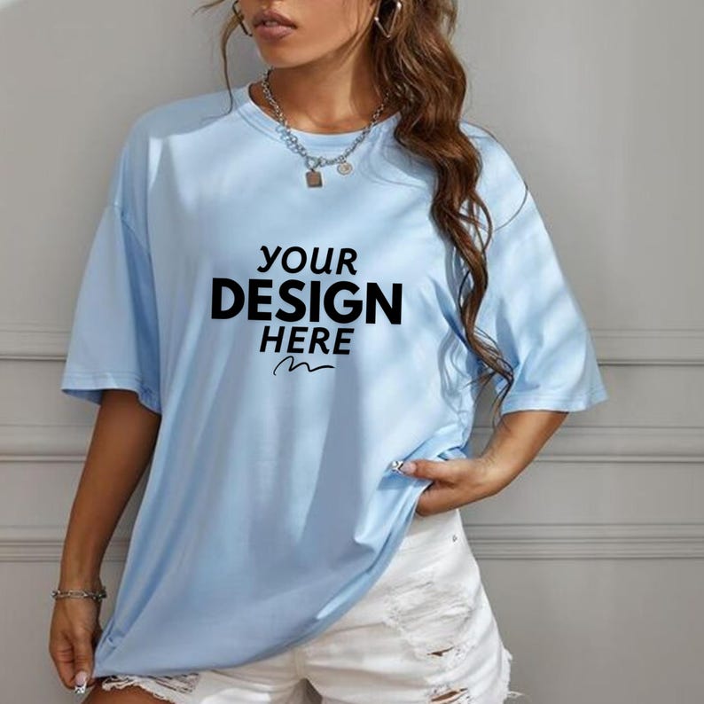 Custom Printed Logo Unisex T-shirt , Personalized T-shirt With Text or ...