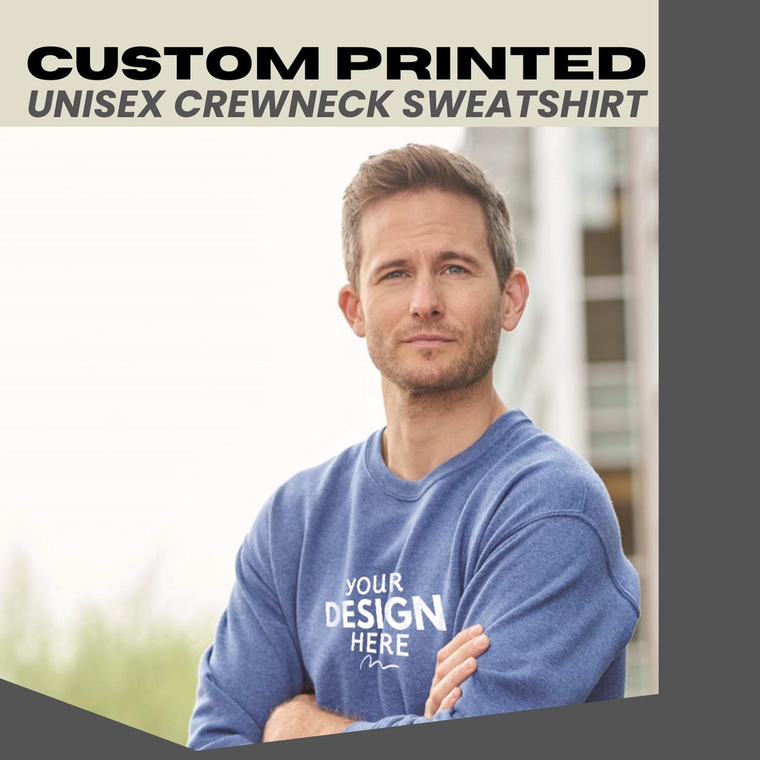 Personalized Logo Sweatshirt, Custom Logo Sweatshirt, Custom Logo ...