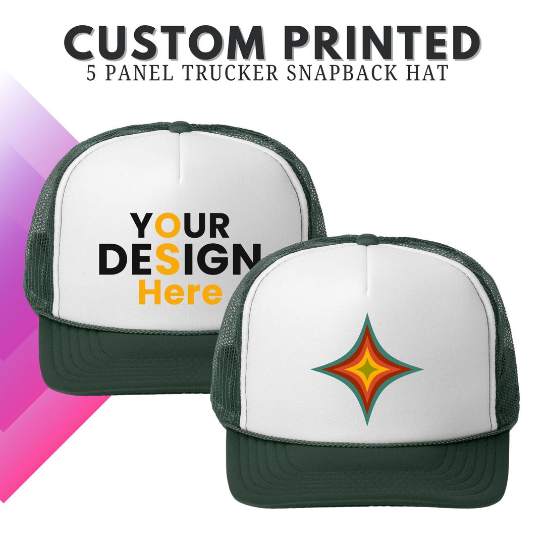 Custom Trucker Hat Custom Logo Hat Personalized Gift, Personalized ...