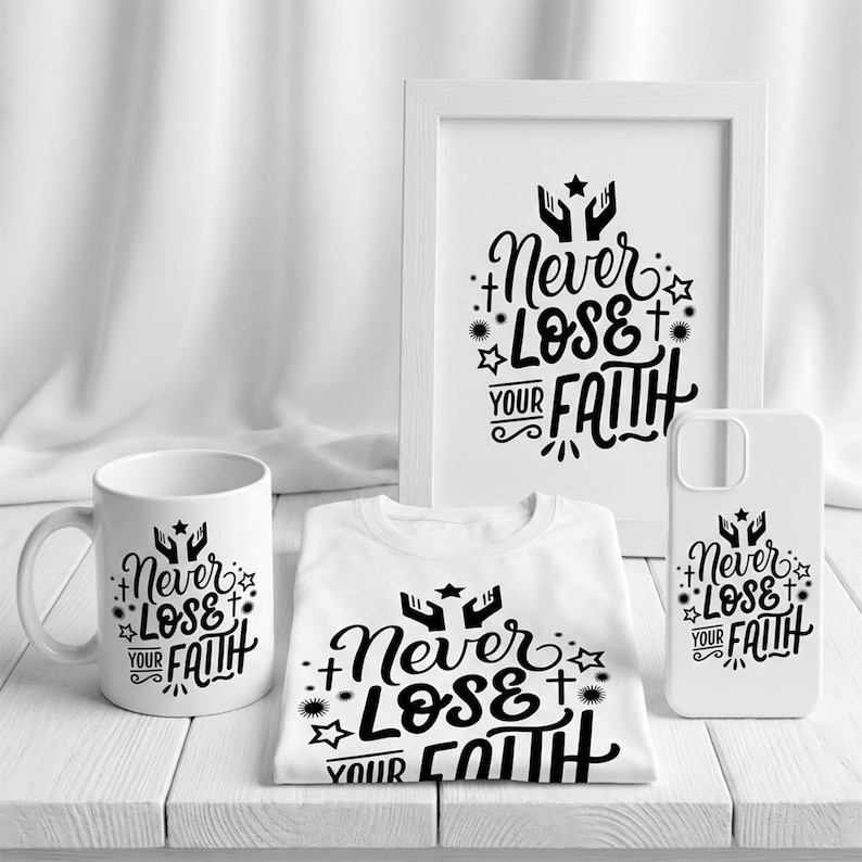 Men’s Christian SVG Bundle – 100+ Faith-based Scripture Designs for Shirts, Mugs & Crafts ...
