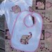 Pink Elephant Gift Set for a Baby Girl Onesie and Bib Pink - Etsy