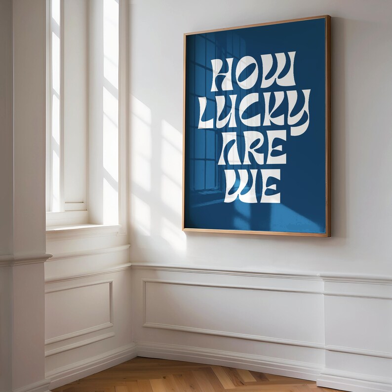 How Lucky Are We Zach Bryan Lyrics Trendy Print 28 Song Instant ...