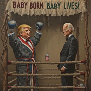 Trump MAGA Baby Lives Matter Posters | 12x18" | 300 Dpi PNG | Royalty ...