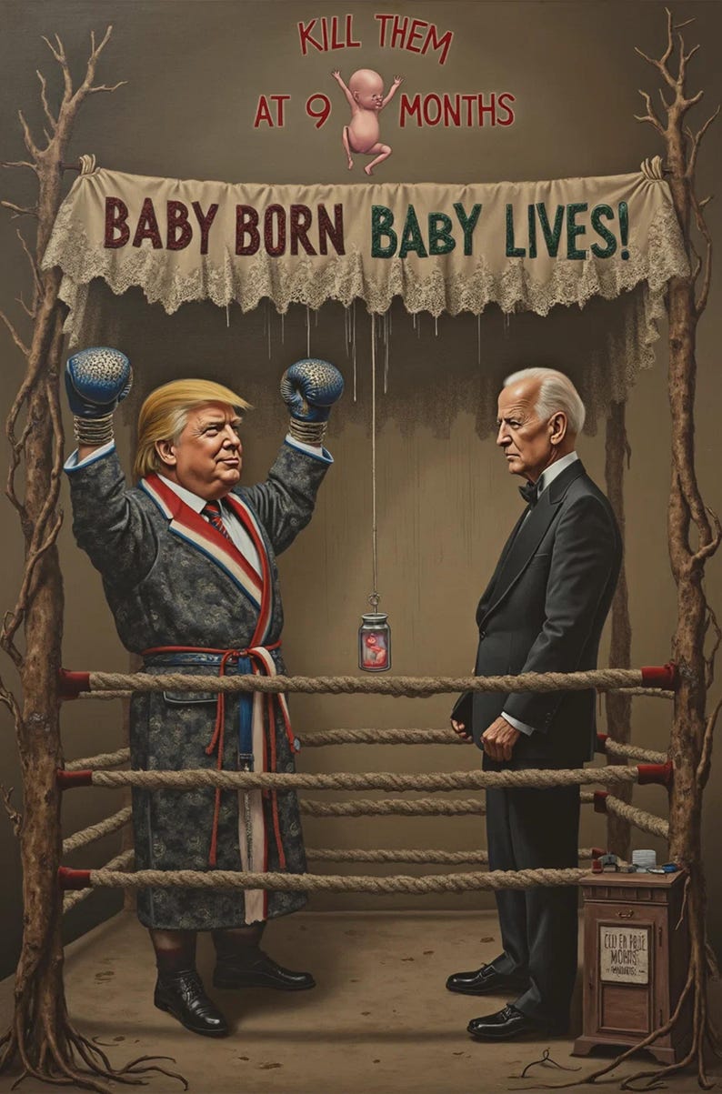 Trump MAGA Baby Lives Matter Posters | 12x18" | 300 Dpi PNG | Royalty ...
