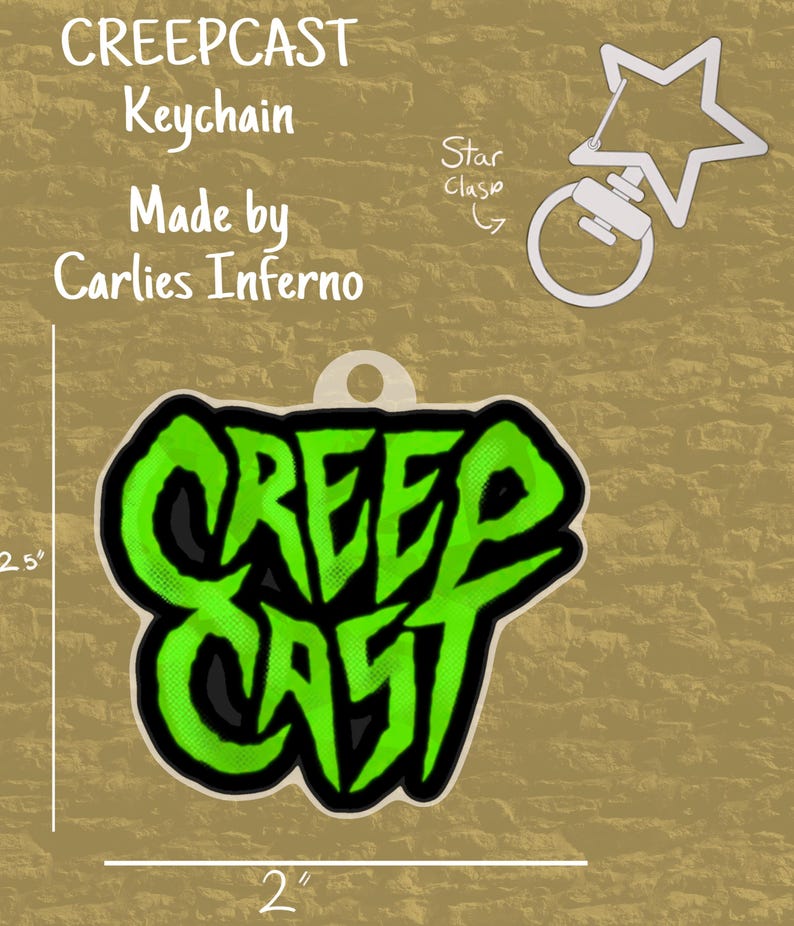 Creepcast Keychain - Wenigoon - Creepypasta - Meatcanyon - Jeff the ...