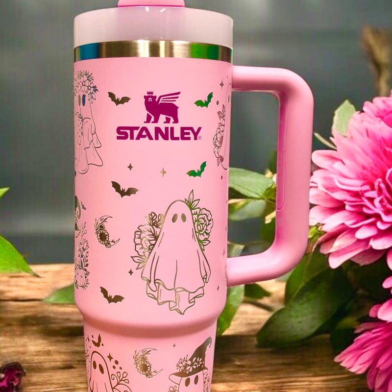 Etched Ghost Cup - Etsy