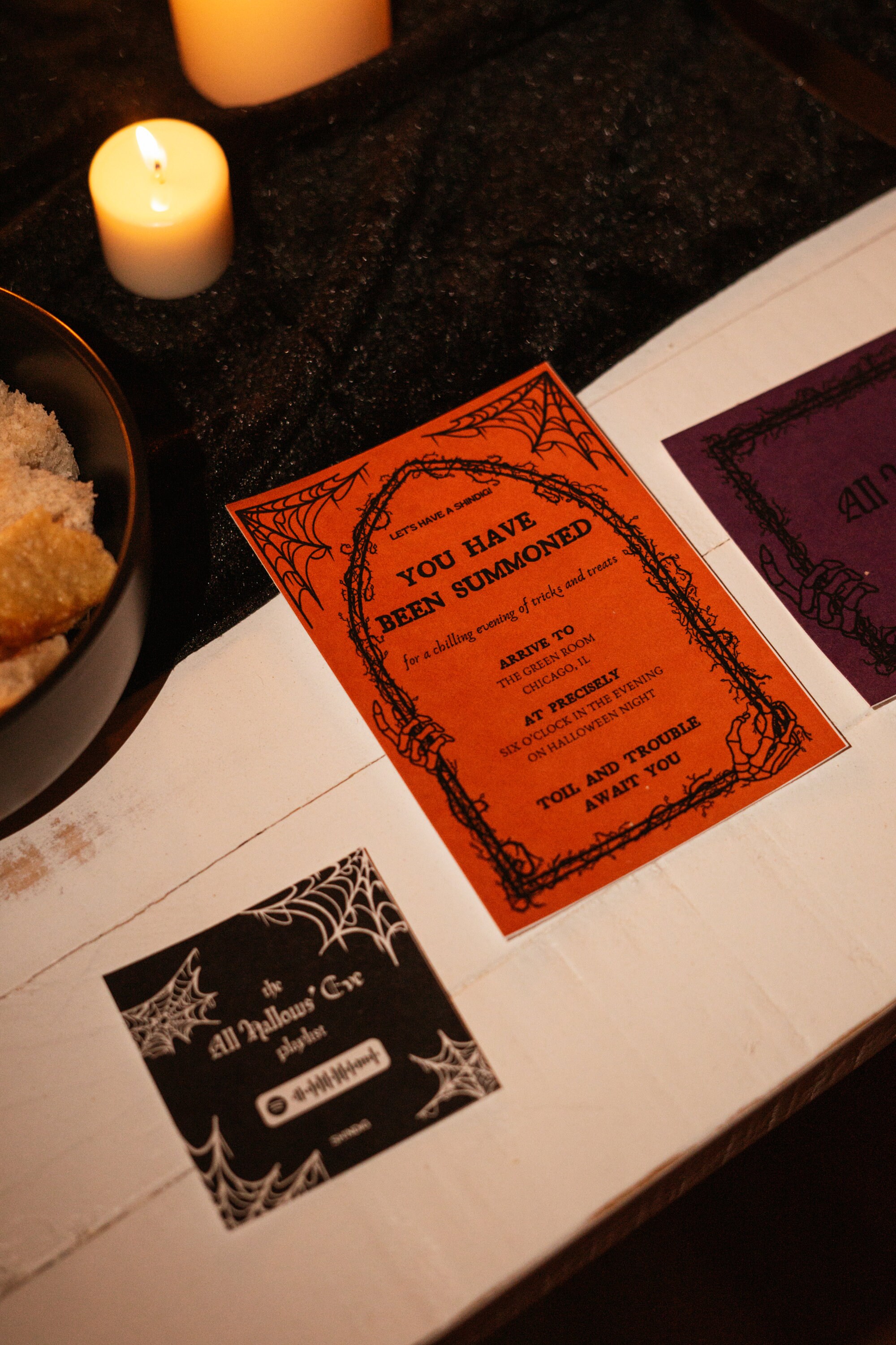 The All Hallows' Eve Recipe Pack | Digital Templates, Curated Dinner ...
