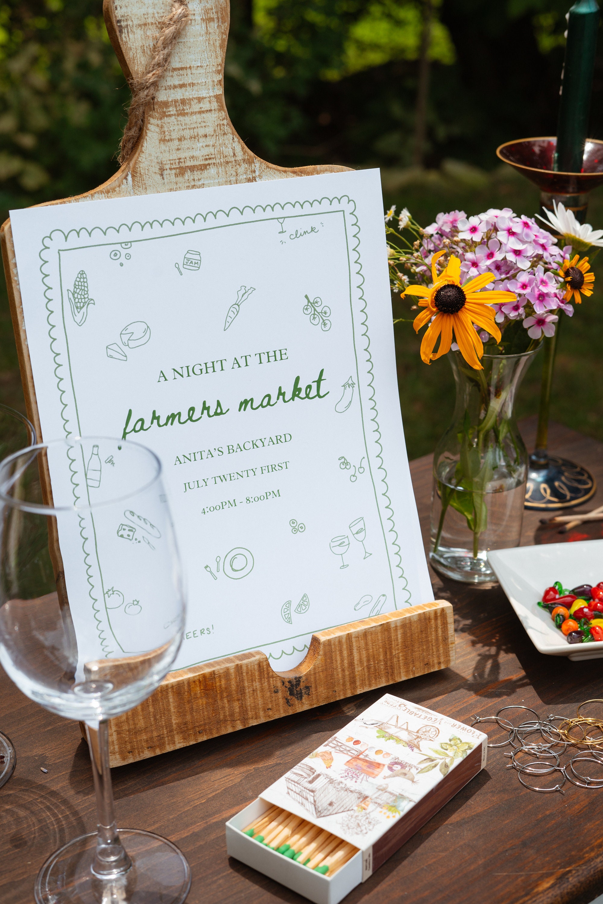 The Farmers Market Recipe Pack | Digital Templates for Curated Dinner ...