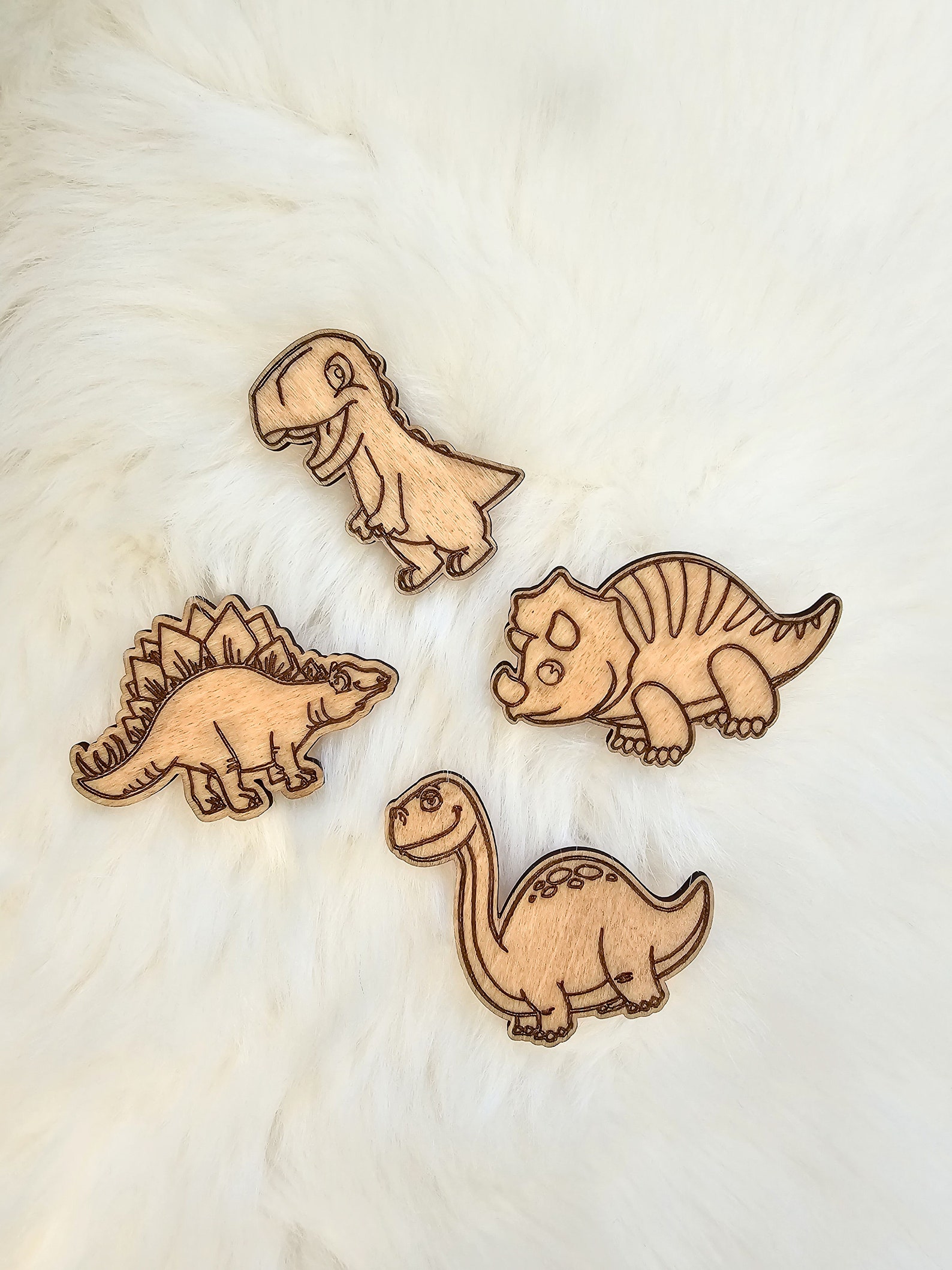 Laser Cut Files for Wooden Refrigerator Magnets SVG DXF AI Lightburn ...