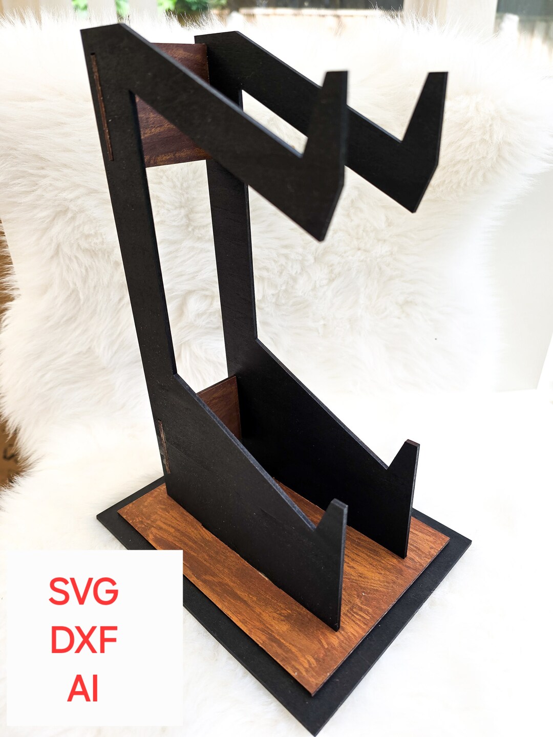 Custom Wooden Gaming Controller and Headphone Stand Laser Cut SVG DXF ...