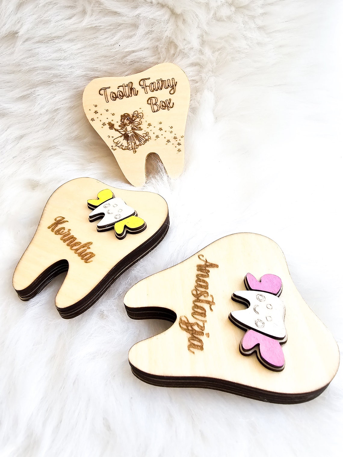 Custom Tooth Fairy Box Design Files - Laser Cut SVG, DXF, AI ...