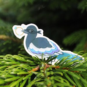 Cute Magpie Thief Sticker | Vinyl Sticker | Phone Sticker | Laptop ...