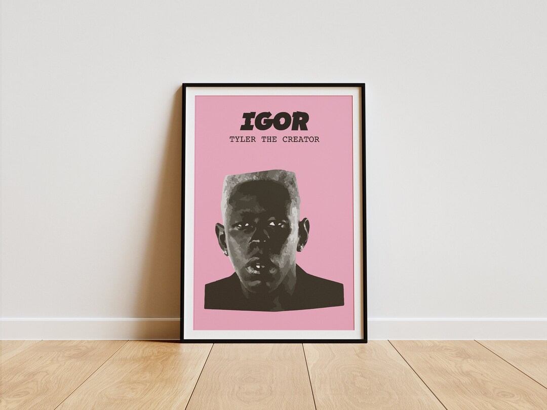 IGOR Tyler the Creator illustrated Music Poster Print - Etsy