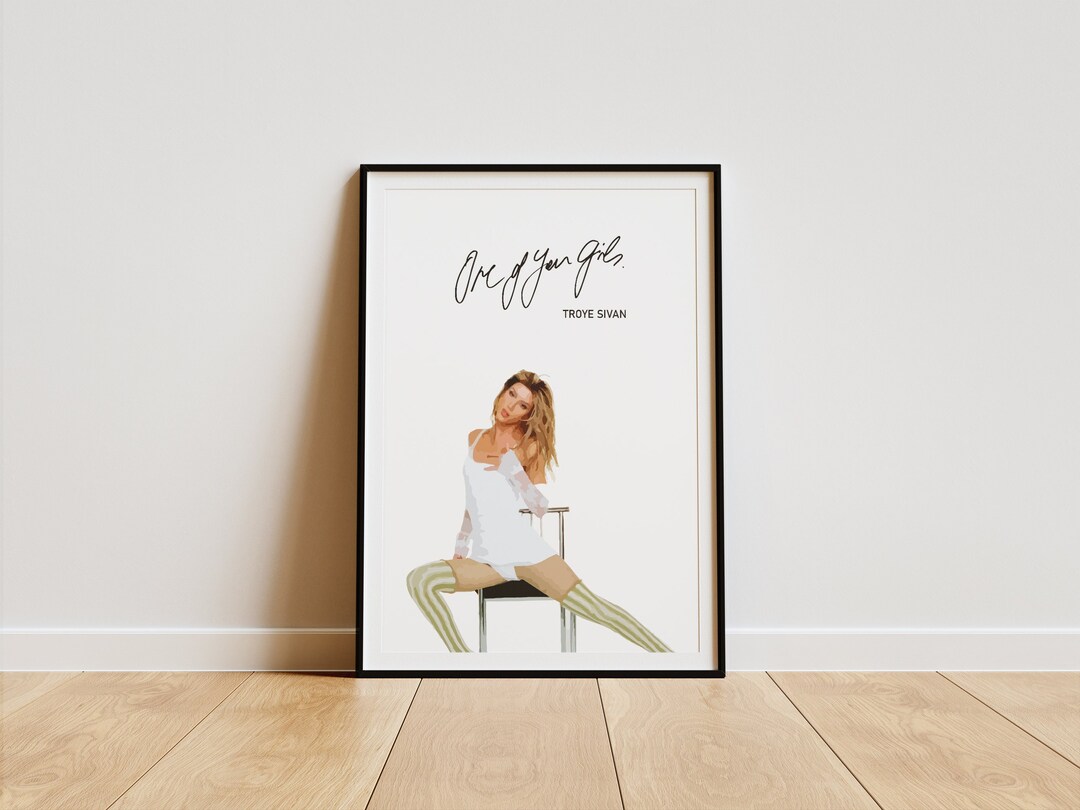One of Your Girls Troye Sivan something to Give Each Other Illustrated ...