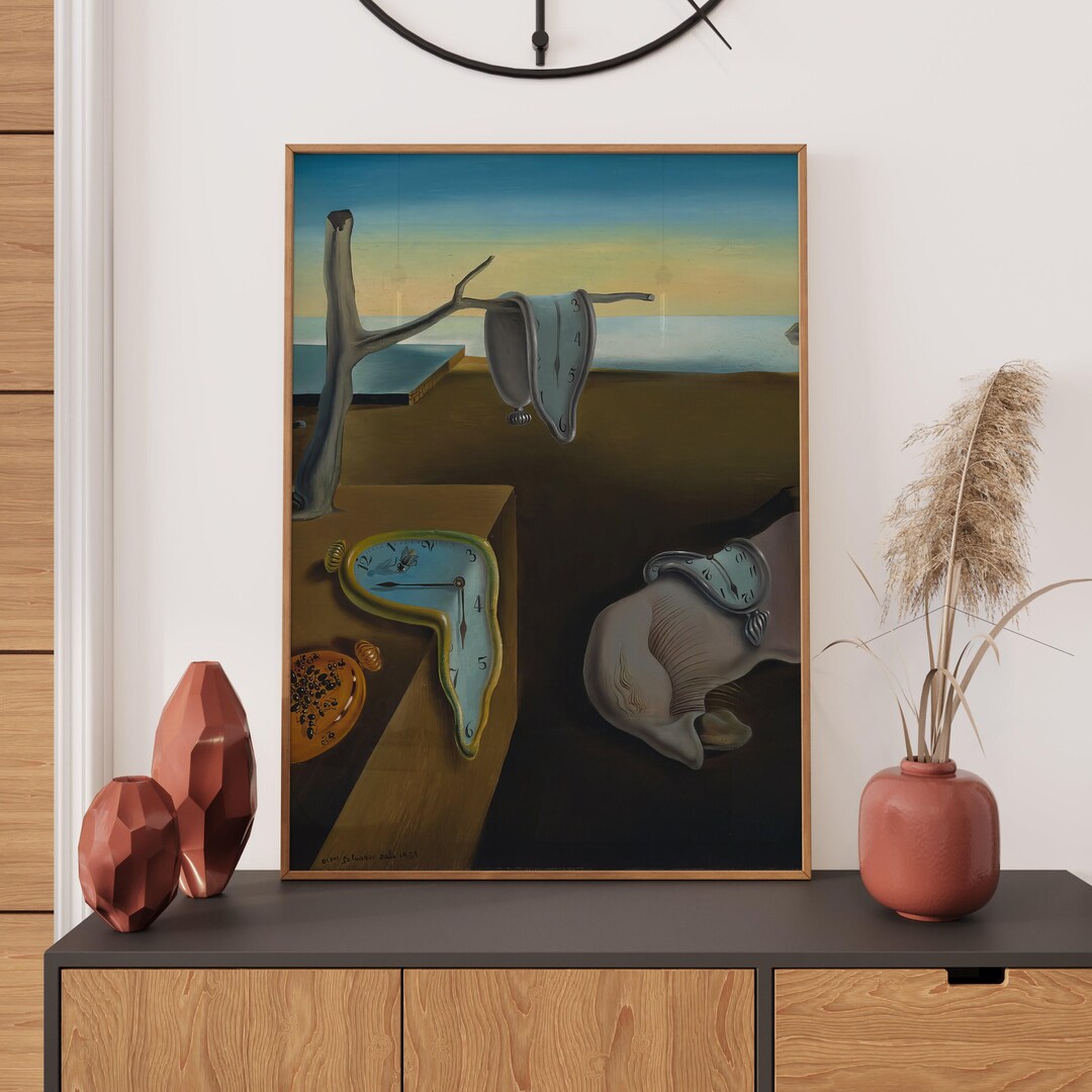 Salvador Dali Poster, the Persistence of Memory, Salvador Dalí Print ...