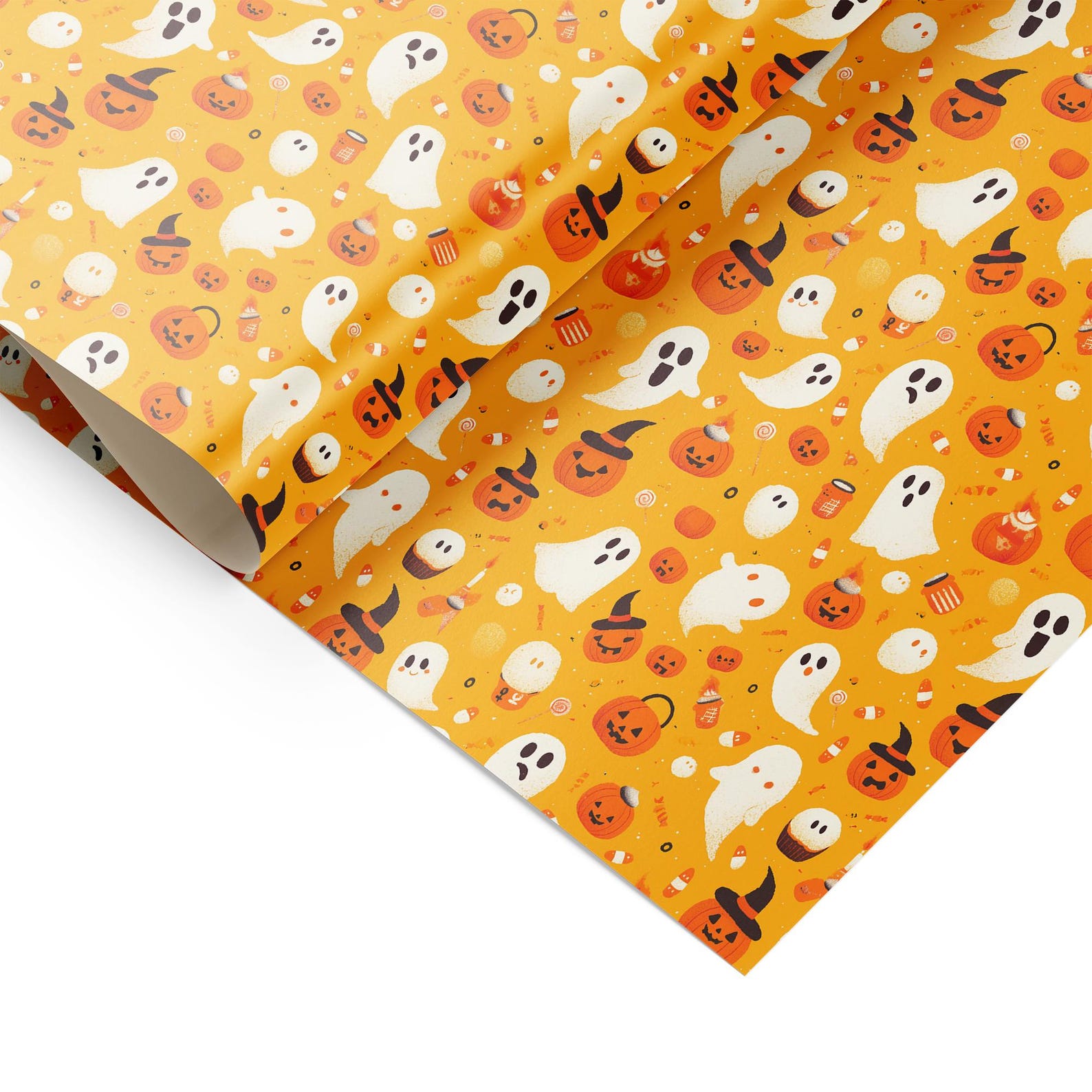 Halloween Digital Paper Halloween Seamless Pattern Halloween Printable ...