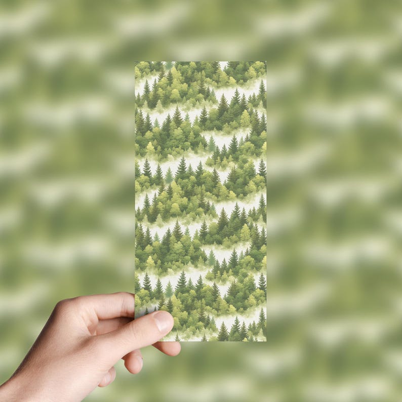 Green Forest Pattern Forest Background Forest Seamless Pattern Green ...