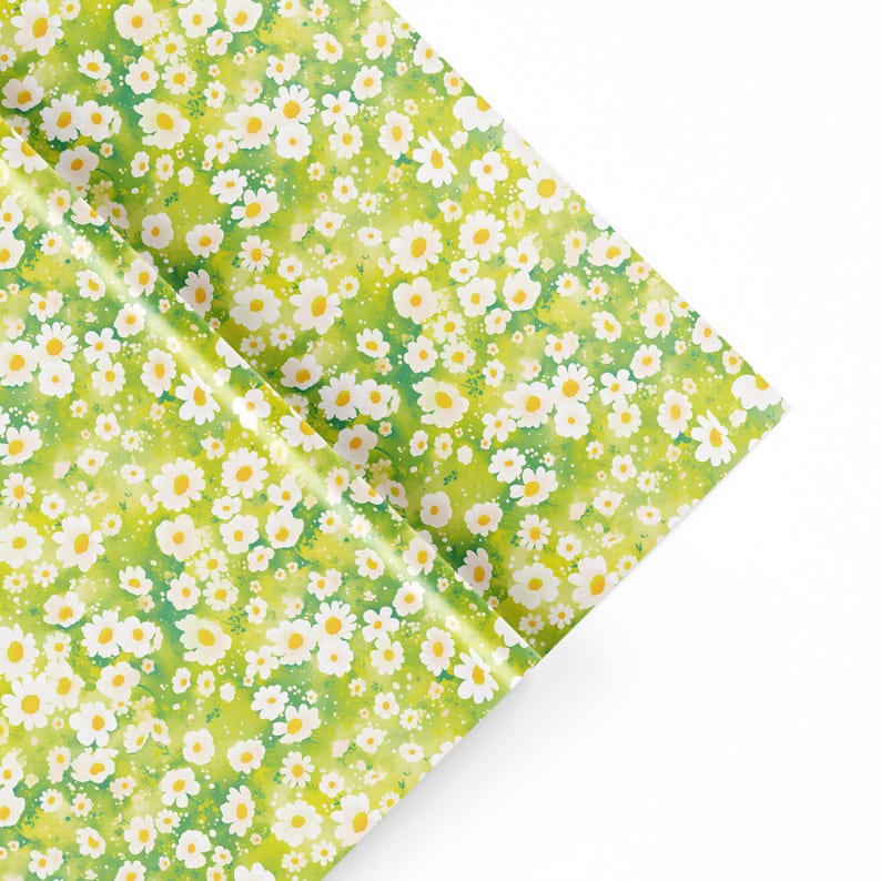 Daisy Digital Paper Daisy Printable Paper Daisy Pattern Daisy ...