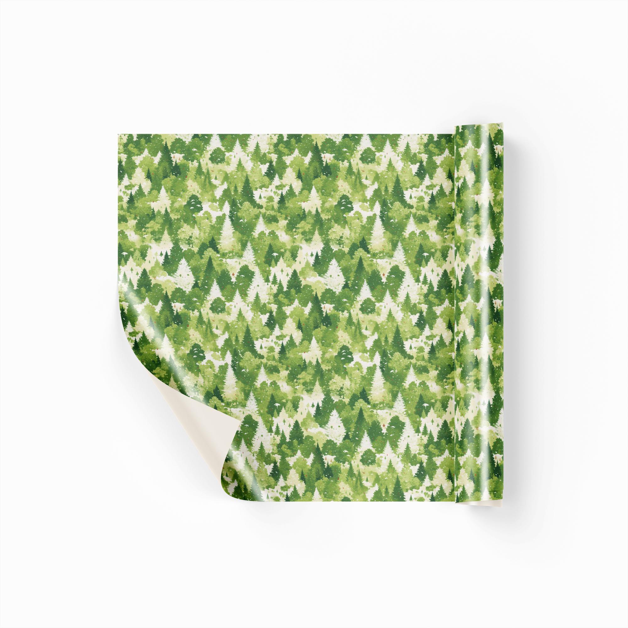 Green Forest Pattern Forest Background Forest Seamless Pattern Green ...