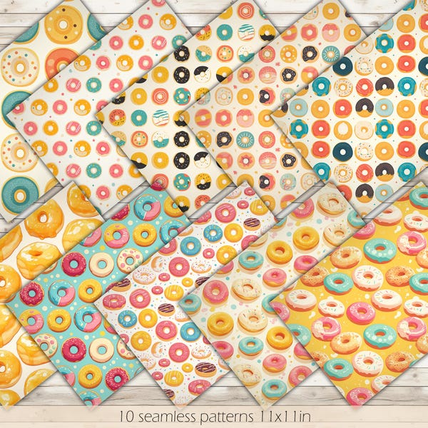 Donut Scrapbook - Etsy