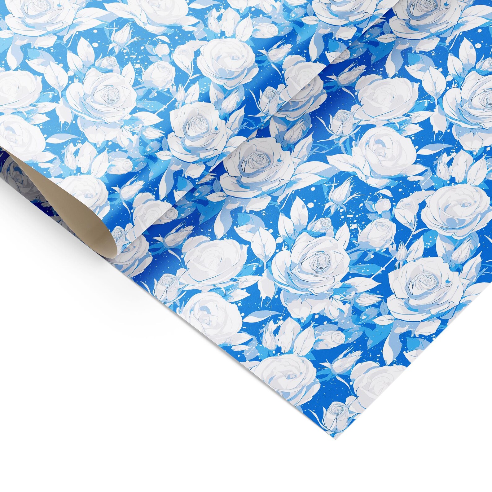 White Rose Pattern Rose Background Rose Seamless Pattern White Rose ...