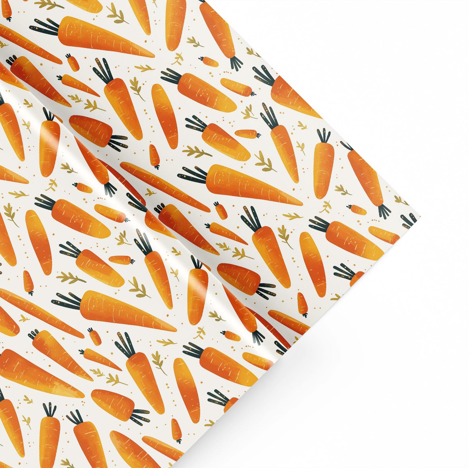 Carrot Digital Paper Carrot Seamless Pattern Carrot Printable Paper ...