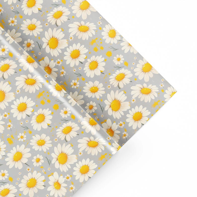 Daisy Background Daisy Seamless Pattern Cute Daisy Paper Daisy ...