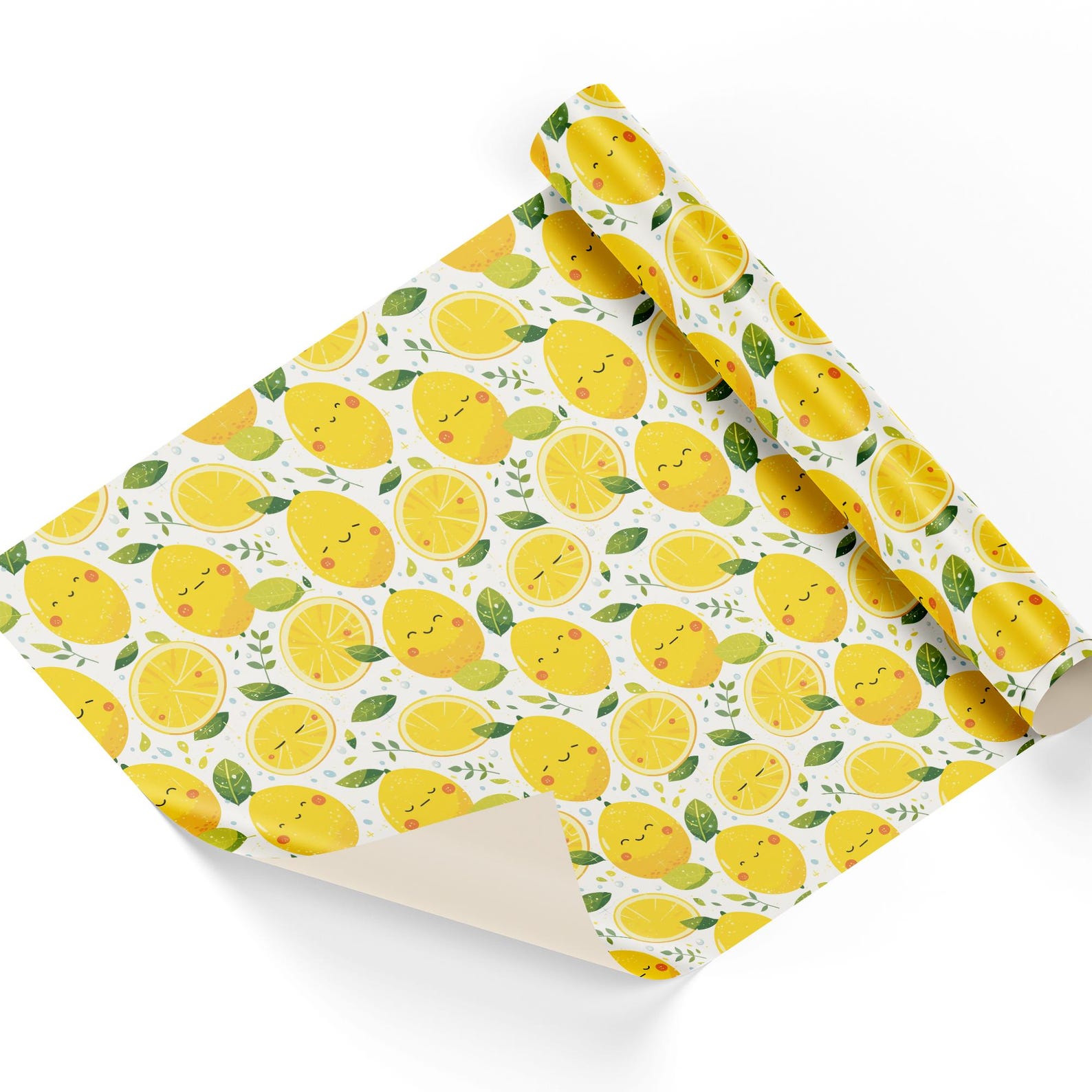 Lemon Digital Paper Lemon Printable Paper Lemon Pattern Lemon ...